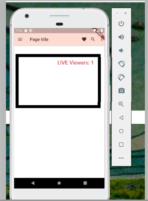 Dart How To Put Live Stream Video Inside The Container Using Flutter