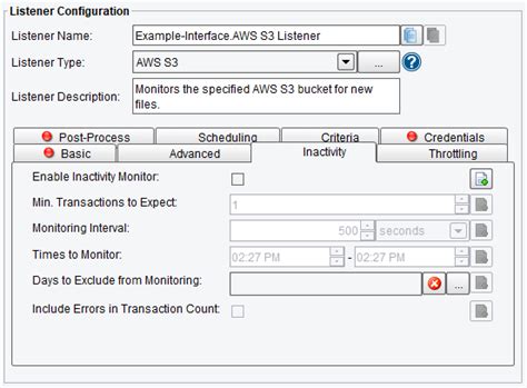 How To Configure AWS S Listener In PilotFish Integration Engine
