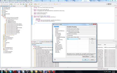 Android Androidannotations271 Androidmanifestxml File Contains