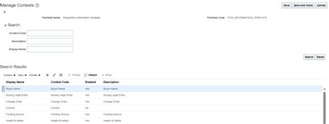 can we use the context values from the requisition information template on the requisition