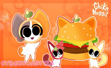 Cheezborger Chickin Nuggit By Lollierainbowheart On Deviantart