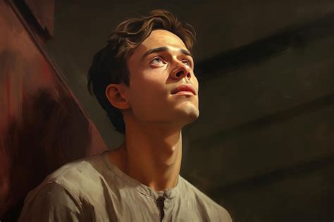 Premium Photo Gaze Of Reflection Mans Rightward Glance In 32 Aspect Ratio