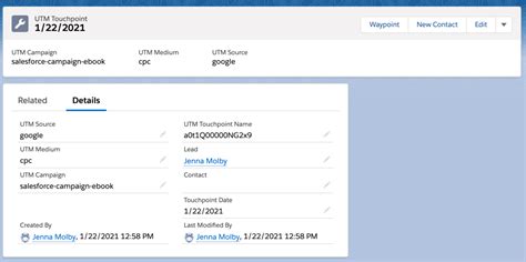How To Capture Every Utm Touchpoint In Salesforce The Spot