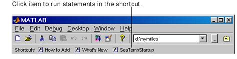 How To Add Shortcuts To Toolbar Matlab