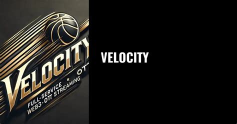 Velocity