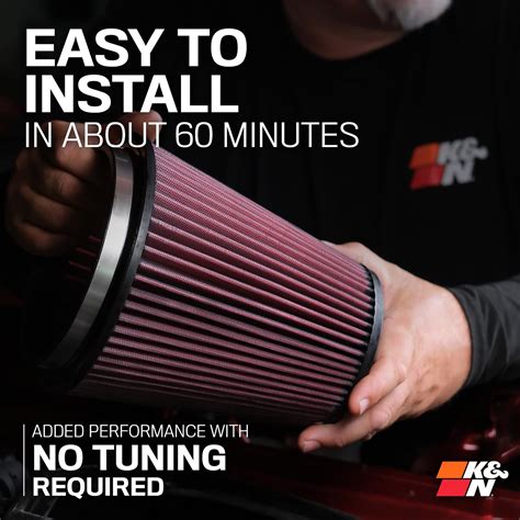 K&N 69-2526TP K&N 69 Series Typhoon Cold Air Intake Kits | Summit Racing