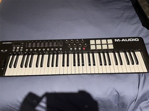 M Audio Oxygen 61 Mkiv Usb Midi Controller Keyboard Reverb