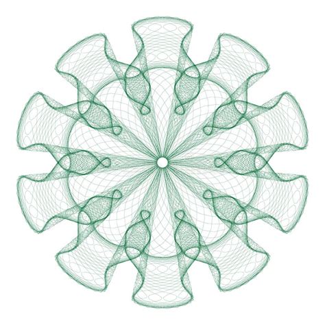 Watermark Guilloche Watermark Pattern Stock Vector Illustration Of