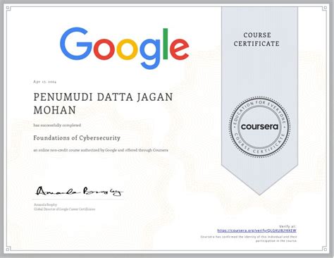 Penumudi Datta Jagan Mohan On Linkedin Im Excited To Announce That I Have Successfully