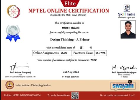 Mohit Tiwari On Linkedin Excited To Share That I Have Successfully Completed An Online Course In