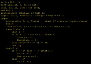 Solved VHDL Use This Code In XilinxVivado And Modified I Chegg Com