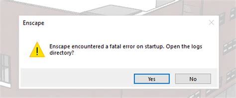 Enscape 312 Encountered Fatal Error On Startup And Not Loading In