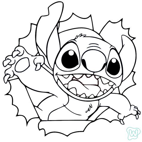 46 Stitch Para Colorear Descarga E Imprime El Pdf Gratis