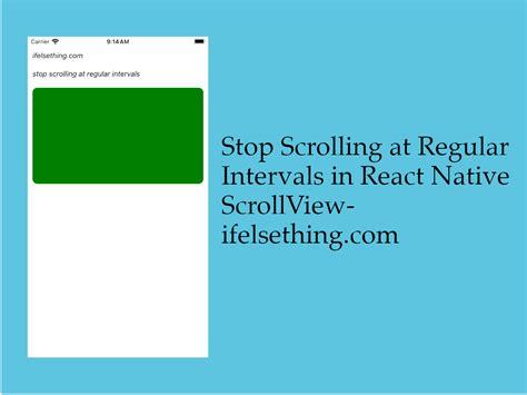 Show Or Hide Scrollbar Of React Native Scrollview