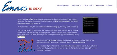 Emacs es Sexy Picando Código