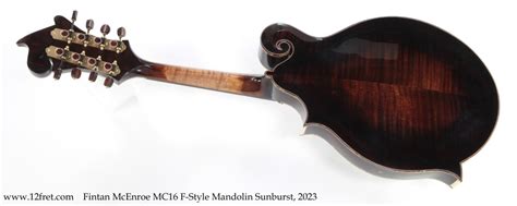Finmc Mc16 F Style Mandolin Sunburst 2023