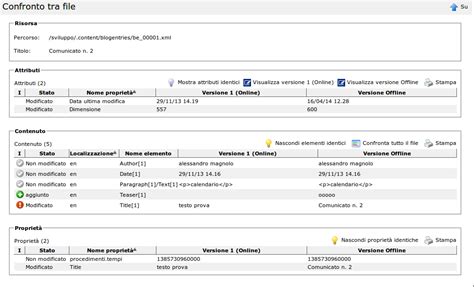 presentazione dettagliata opencms