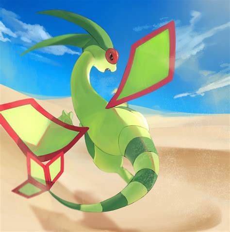 Horezai Flygon Nintendo Pokemon Commentary Highres Black Eyes