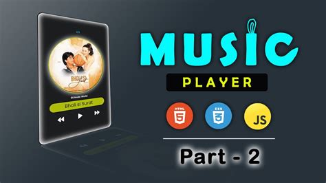 Build Music Player Part 2 Javascript Part 59code Sonu Sagar