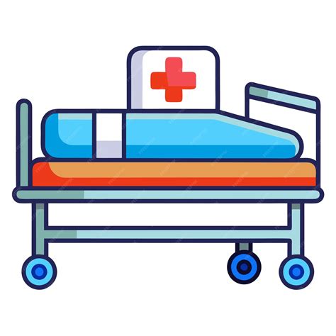 Hospital Bed Clipart Vector Art And Illustration Premium Ai Generated