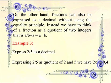 Decimal Numbers Part 2 Ppt