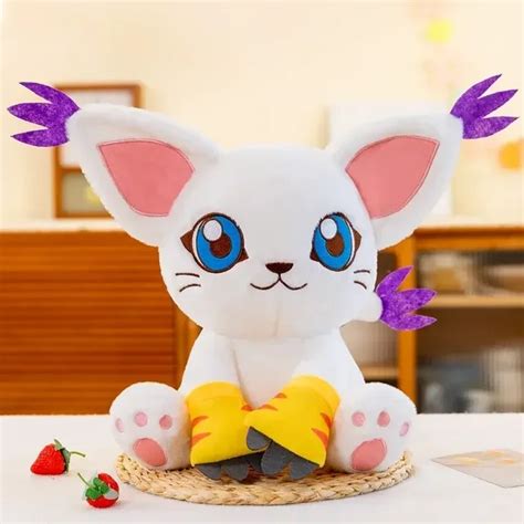 Digimon Gatomon Peluche Da 55cm Animedavedere