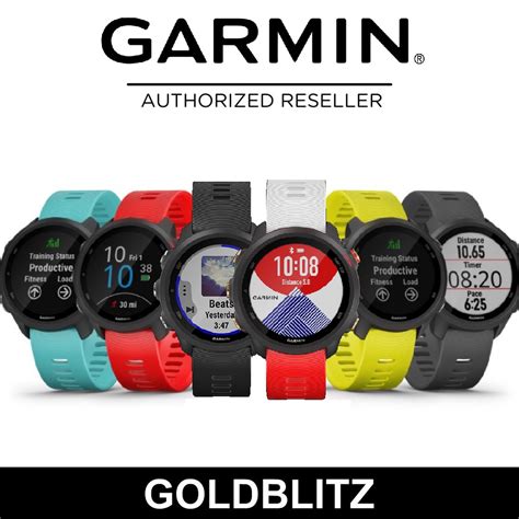 Garmin Forerunner 245 Non Music 245 Music Japan Gps Running Smartwatch With Advanced Training