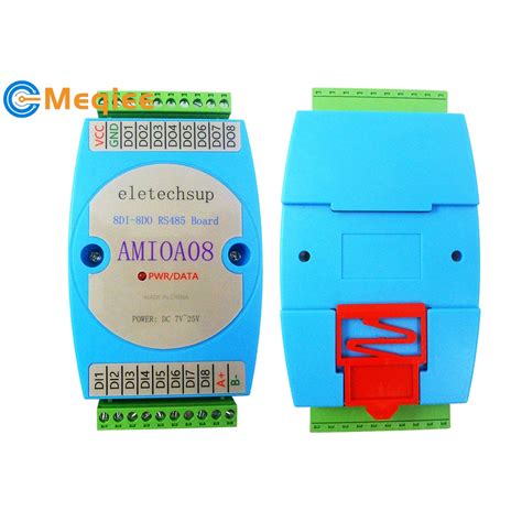 Dc7 25v Digital Input And Output Module Optocoupler Isolation Rs485