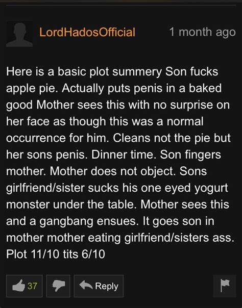 Plot Summary Rpornhubcomments