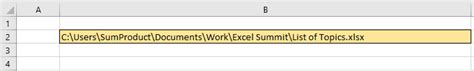 VBA File Path Selector