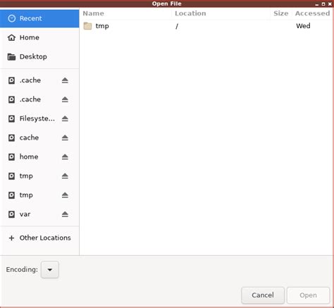 Desktop Environment Show File System Instead Of Places In Gtk File