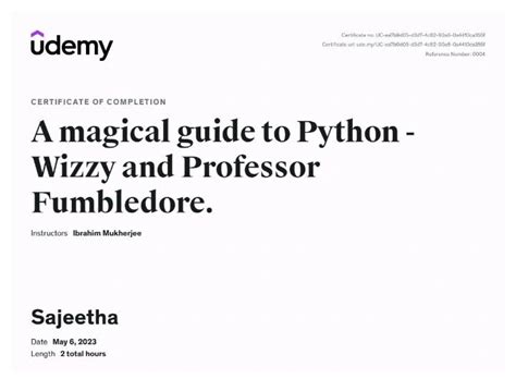 Sajeetha Prabakar On Linkedin Im Happy To Share My Certificate For Completion Of Python Course