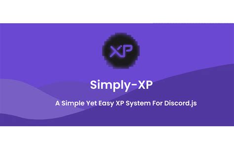 GitHub Abadima Simply Xp A Simple Easy Yet Powerful XP System Used For Discord Bots Can Be