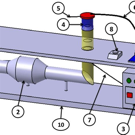 Schematic Picture Of Laboratory Scale Convective Hot Air Drying 1 Download Scientific