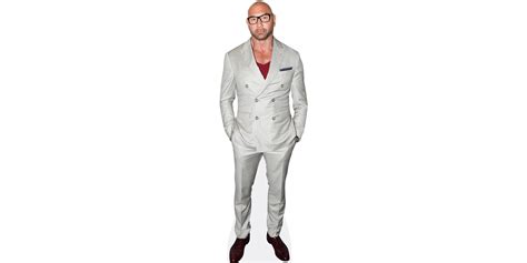 Dave Bautista Suit Cardboard Cutout Celebrity Cutouts