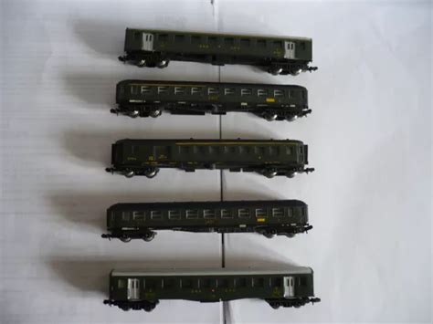 Lot Wagons Lima Echelle N Lima Wagon Locomotive Train Electrique Eur 5