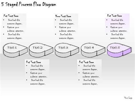 Business Ppt Diagram Staged Process Flow Diagram Powerpoint Template PowerPoint Slide