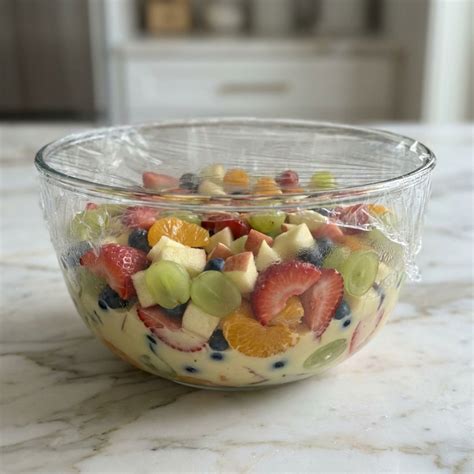 Creamy Fruit Salad Easy Vanilla Pudding Recipe