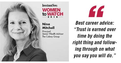 Nina Mitchell Named One Of Investmentnews Women To Watch
