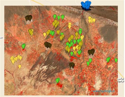 تهیه نقشه کاربری اراضی در سامانه گوگل ارث انجین