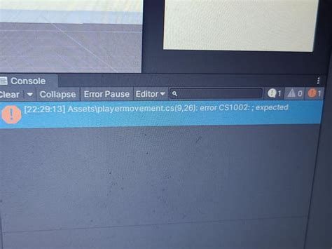 Cs1002 Error Runity