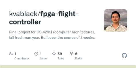 Github Kvablack Fpga Flight Controller Final Project For Cs 429h Computer Architecture