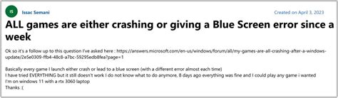 Windows 11 Games Crashingbsod Due To Fasr How To Fix