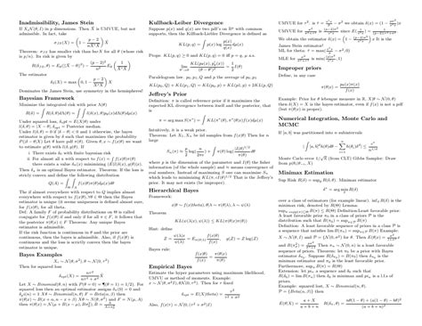 Statistics Cheat Sheet Inference Download Printable Pdf Templateroller