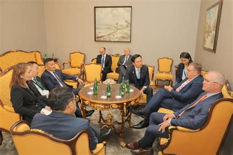 ЦХХХ ны сайд Н Учрал Эстони Улсын Парламентын дарга Лаури Хуссарт бараалхав