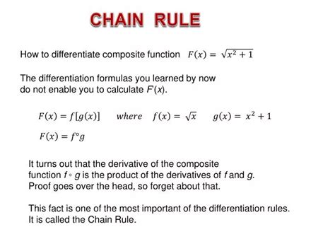 Ppt Chain Rule Powerpoint Presentation Free Download Id 3700272