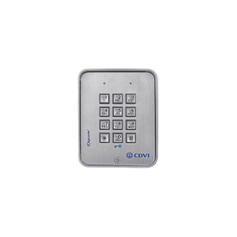 Cdvi Cbb Keypad Stainless Steel Vandal Resistant With Braille Buttons