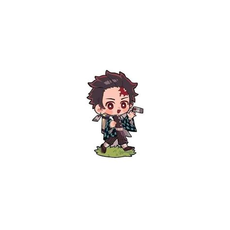Demon Slayer Kimetsu No Yaiba ‘walking Tanjiro Chibi Enamel Pin