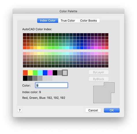 Solved Default Index Colors Autodesk Community
