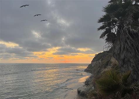 Sunset At Swamis Beach Encinitas R Sandiego